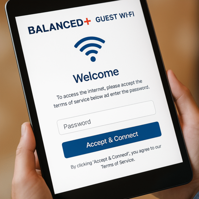 FortiGate Guest Wi-Fi: Secure Access, Simple Setup | BALANCED+